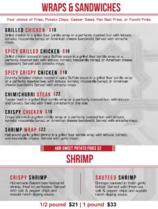 Menu – Local Store Aruba